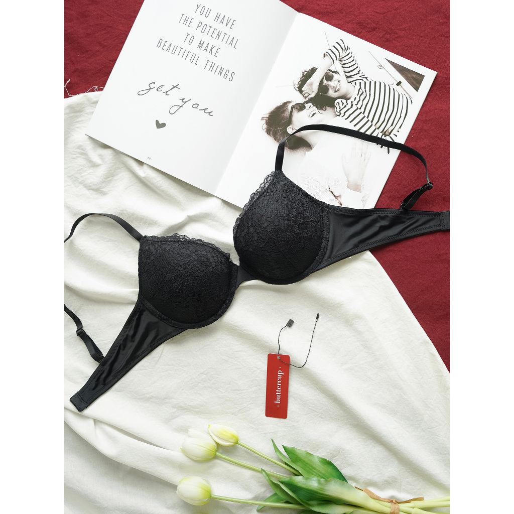 Jual buttercup | midnight primrose bra - push up bra | Shopee Indonesia