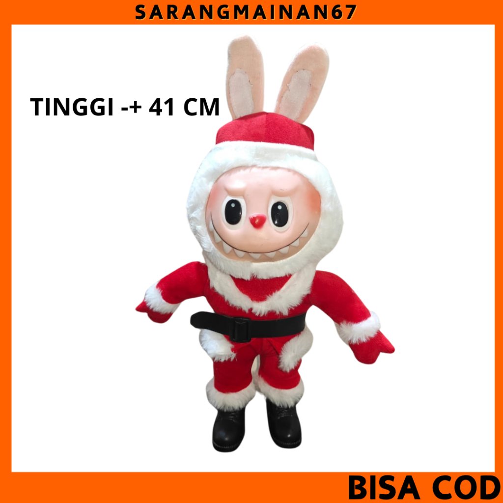 Jual BONEKA LABUBU KOSTUM SANTA CLAUS BONEKA SANTAL CLAUS LABUBU TEMA ...