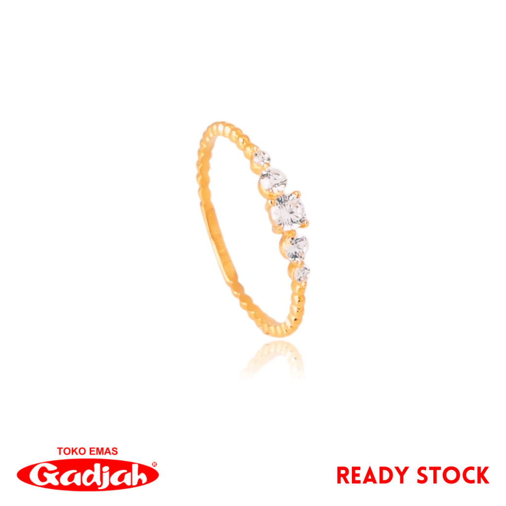 Jual Cincin Emas 5 Mata Ring Titik - Toko Emas Gadjah | Shopee Indonesia
