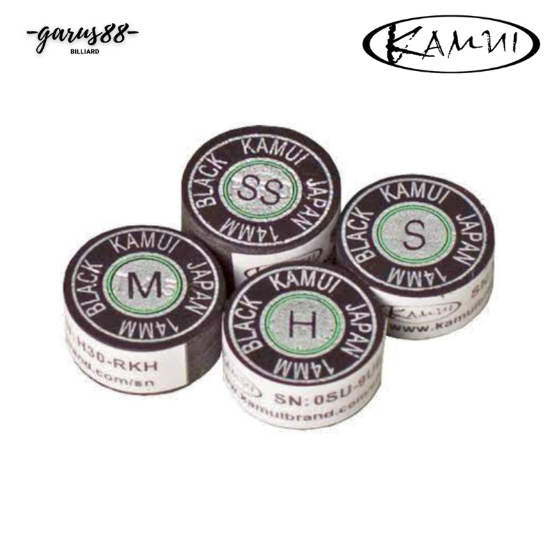 Jual KAMUI BLACK TIPS 14mm - UJUNG STIK BILLIARD - MEDIUM - HARD - SOFT ...