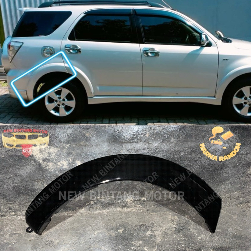 Jual Over fender toyota rush terios belakang kanan 2008 2015 original ...