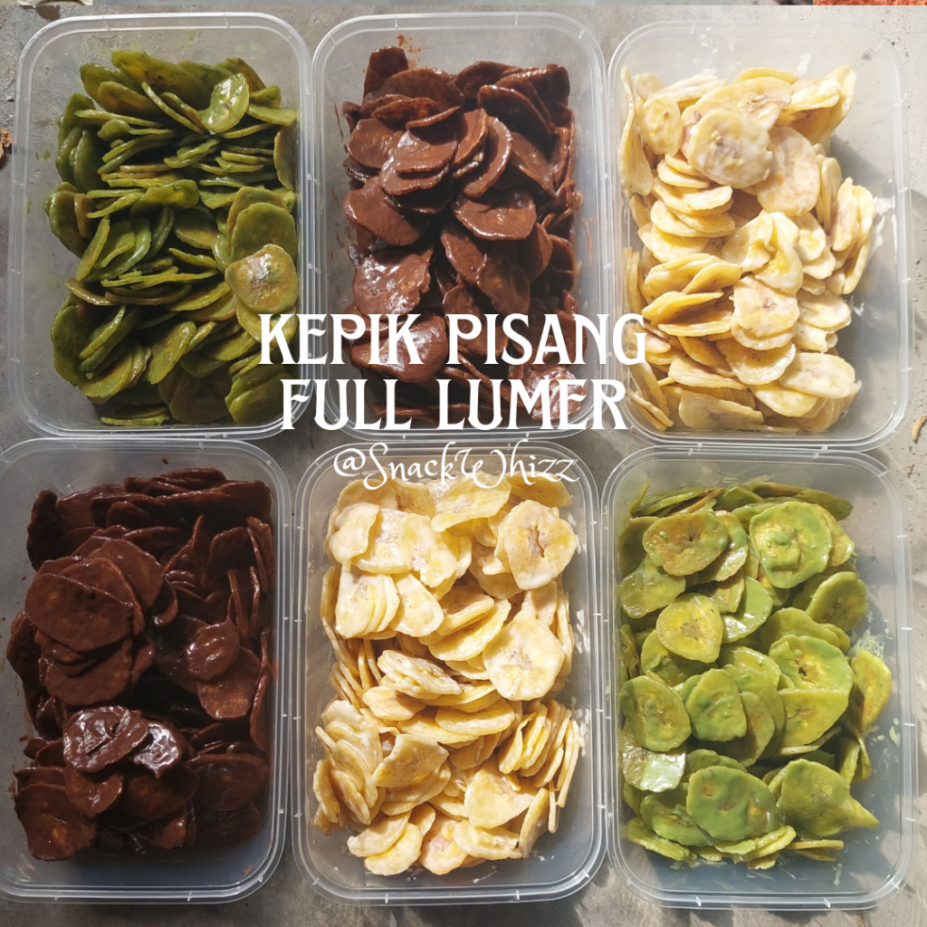 Jual Keripik Pisang 200gram Full Lumer Coklat, Matcha, Tiramisu ...