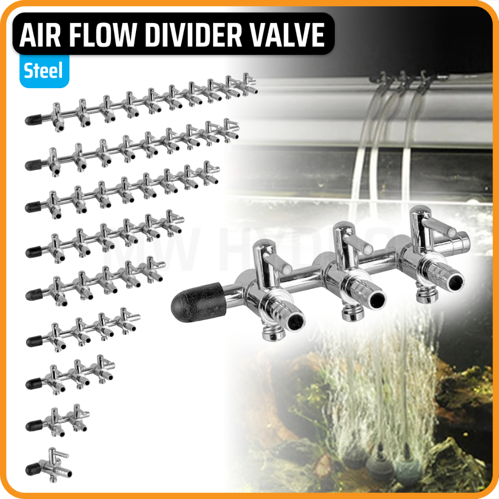 Jual Air Flow Divider Valve Stainless | Keran Nikel Cabang Pembagi ...