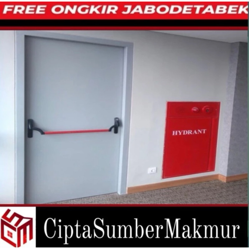 Jual PINTU FIRE DOOR / FIRE RATED / EMERGENCY DOOR / EXIT DOOR Type ...