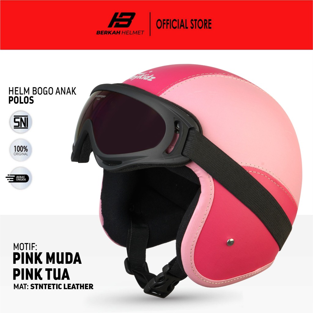 Jual HELM ANAK 2 3 4 5 6 7 TAHUN LAKI LAKI PEREMPUAN SNI BOGO KACAMATA ...