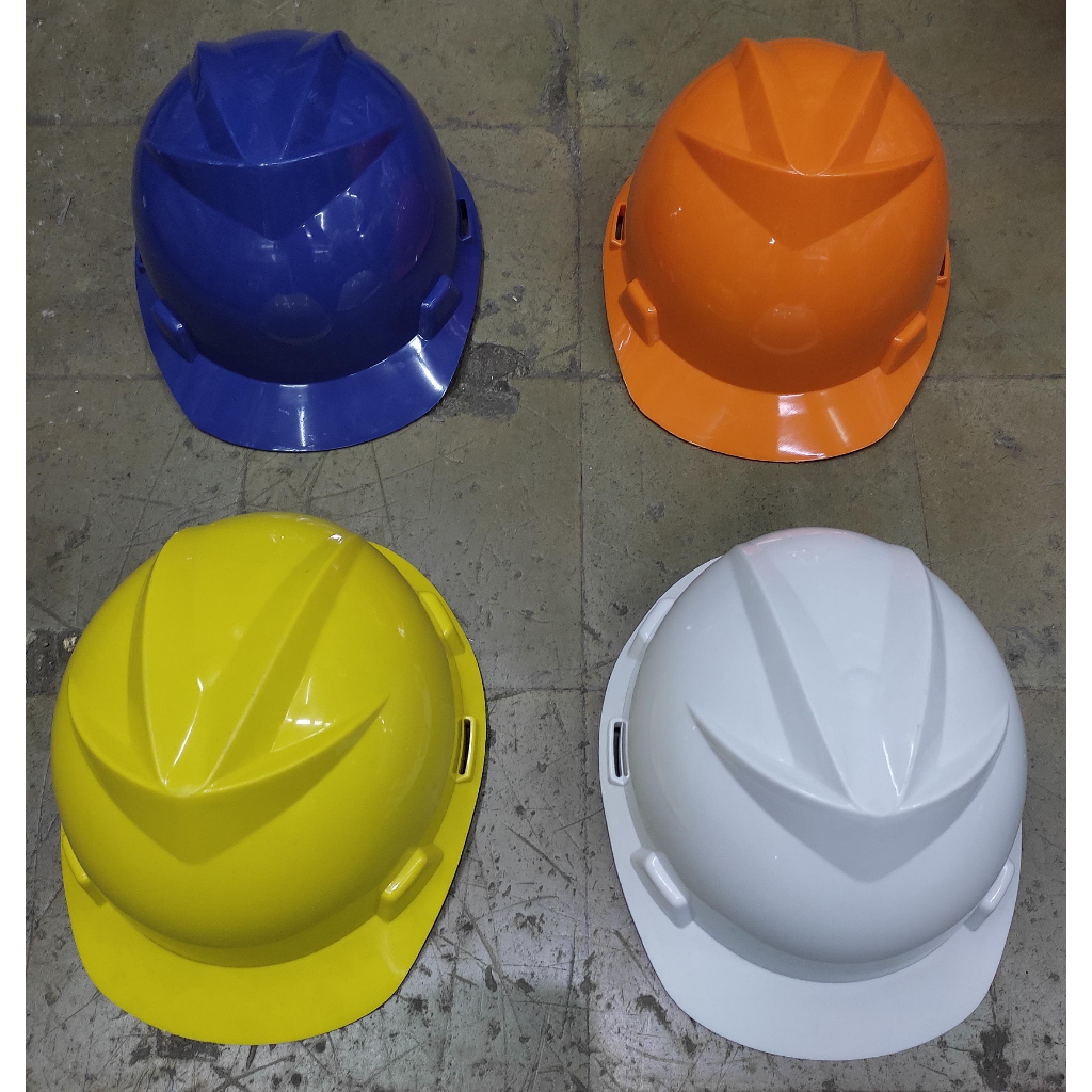 Jual Helm Proyek Fast Track / Model Putar Biru Kuning Orange Putih ...