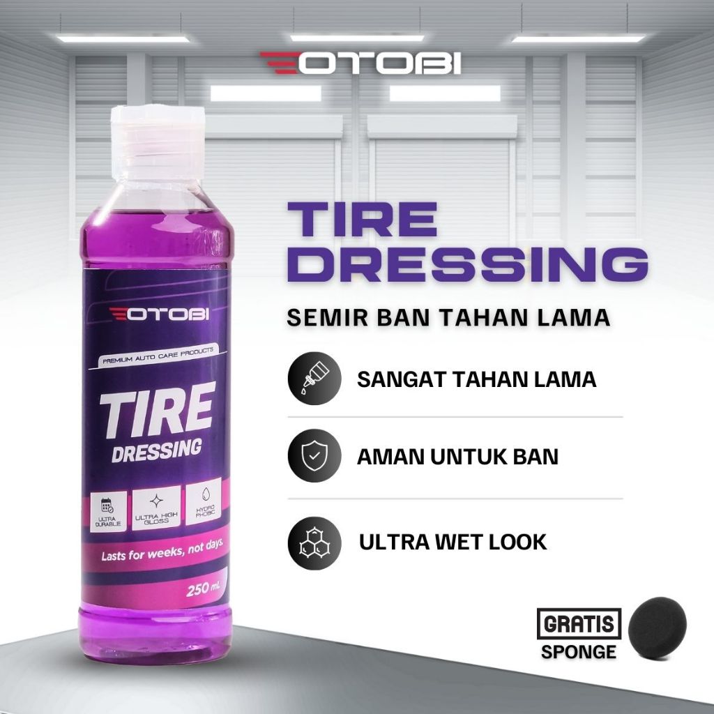 Jual Tire Dressing Semir Ban Tahan Lama Otobi - Tidak Mengandung ...