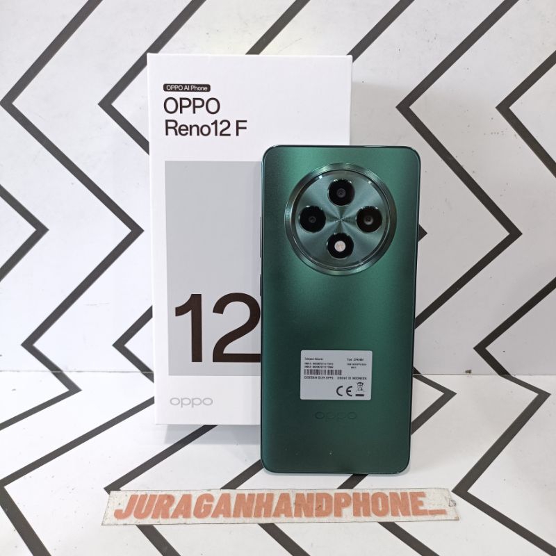 Jual OPPO RENO 12F 4G 8/256GB HP BEKAS SECOND FULLSET | Shopee Indonesia