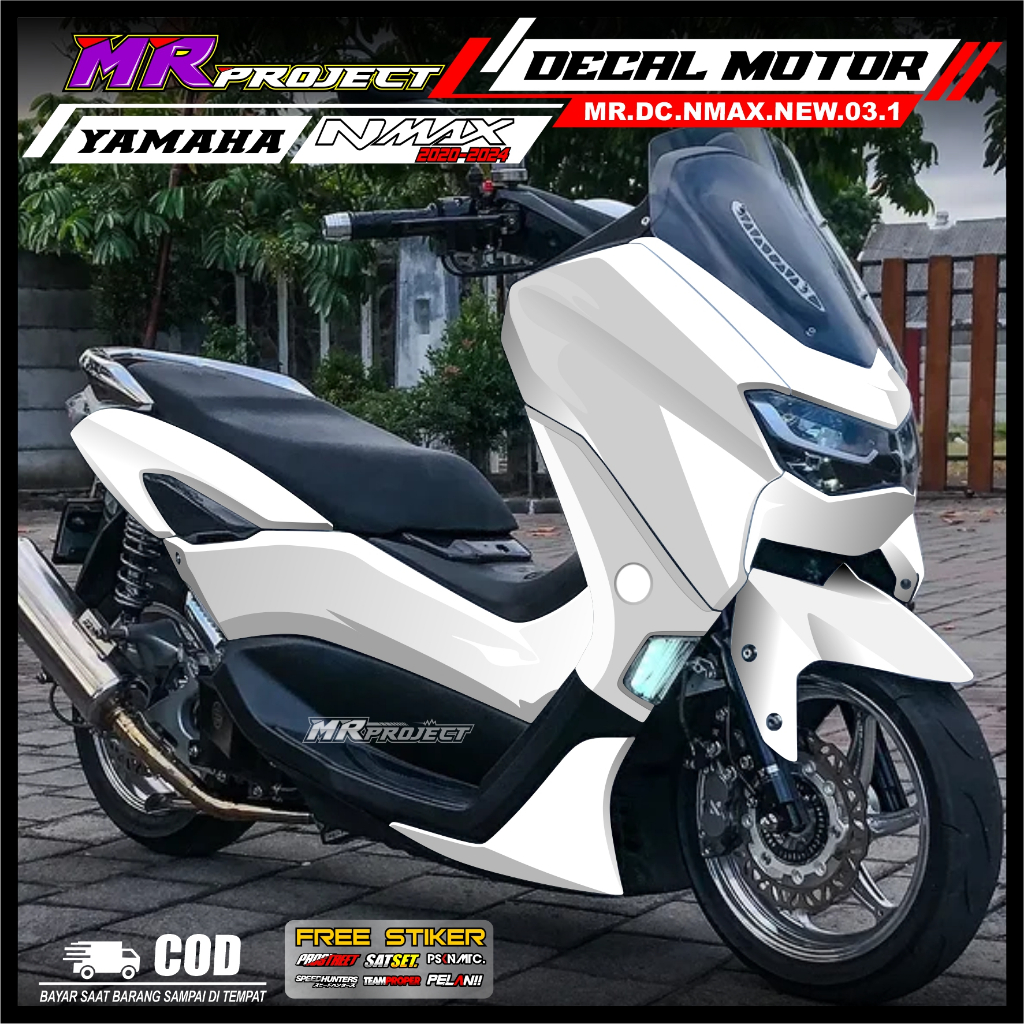 Jual Decal Stiker YAMAHA NMAX NEW - Sticker Full Body NMAX NEW 2020 ...