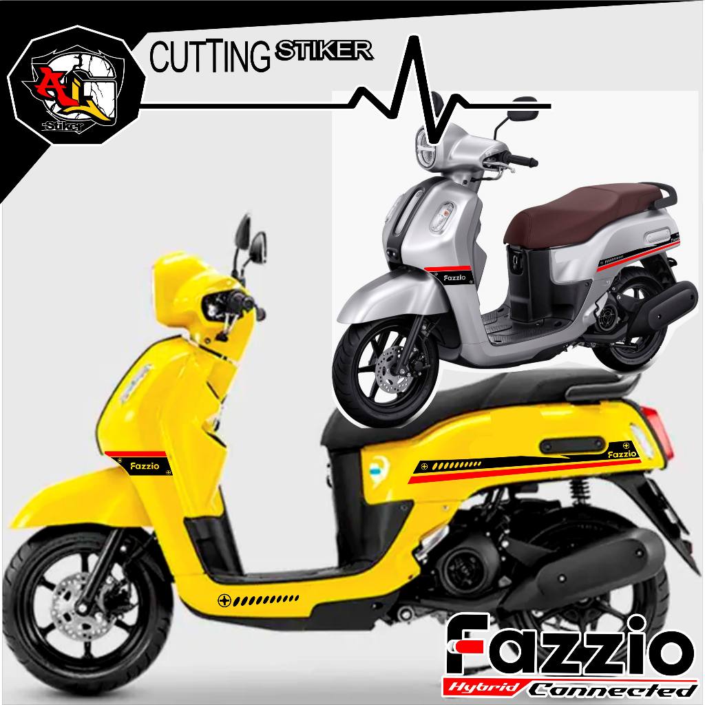 Jual STIKER CUTTING/SC.142/STRIPING FAZZIO/STIKER FAZZIO/STRIPING LIS ...