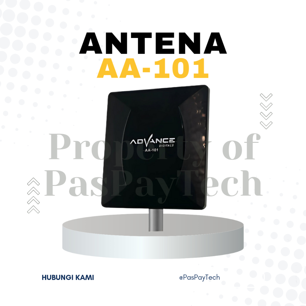 Jual Advance AA-101 Antena Indoor Outdoor Digital Analog Dalam DVB-T2 ...