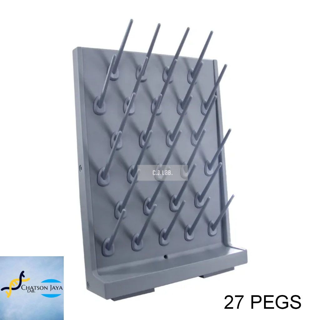 Jual Laboratorium Drying Rack 27 Pegs-Rak Pengering Alat Laboratorium ...