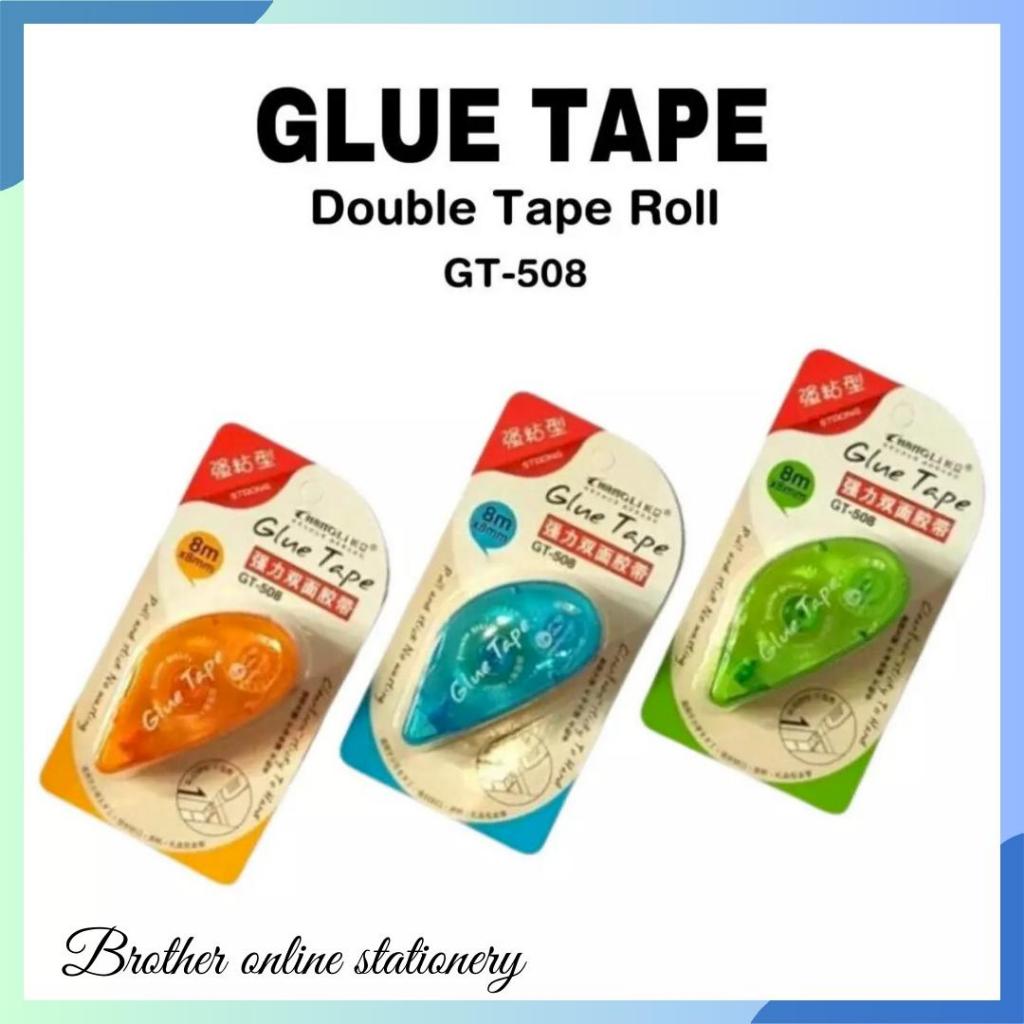 Jual BOS Lem Roll GT-508/Double Tape/Kertas Perekat/Glue Tape | Shopee ...