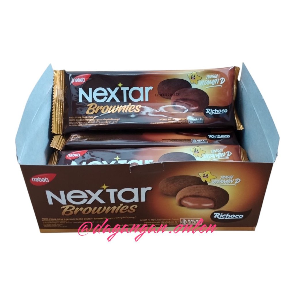 Jual Nextar Brownies 1 Box isi 10 | Shopee Indonesia