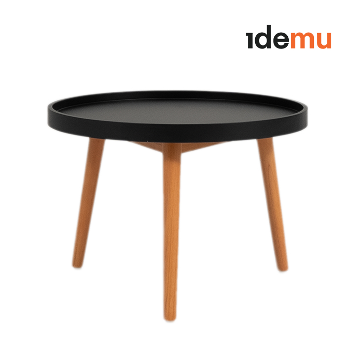 Jual DISPLAY SALE - IDEMU Verde Meja Tamu Bulat Hitam Coffee Table ...