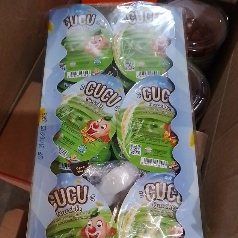 Jual CUCU Quackle Cereal Kering Rasa Pandan | Shopee Indonesia