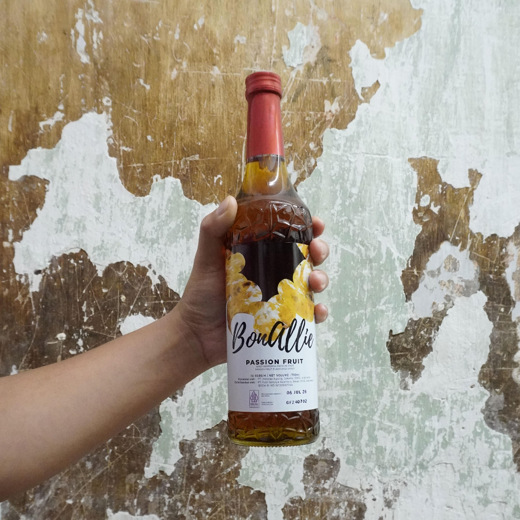 Jual Bonallie Premium Syrup Passion Fruit 700 ML | Shopee Indonesia