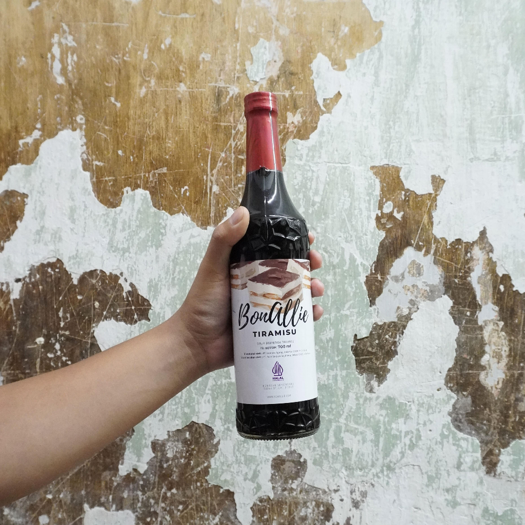 Jual Bonallie Premium Syrup Tiramisu 700 ML | Shopee Indonesia