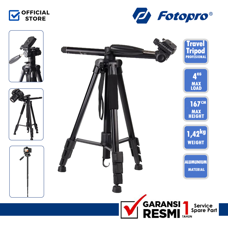 Jual Fotopro DIGI-1003 Tripod Flat Lay Monopod Alumunium | Shopee Indonesia