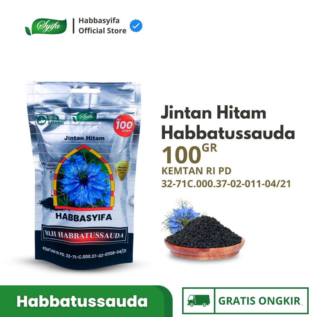 Jual Habbatusauda Murni Premium Asli 100% Habbasyi Serbuk Biji ...