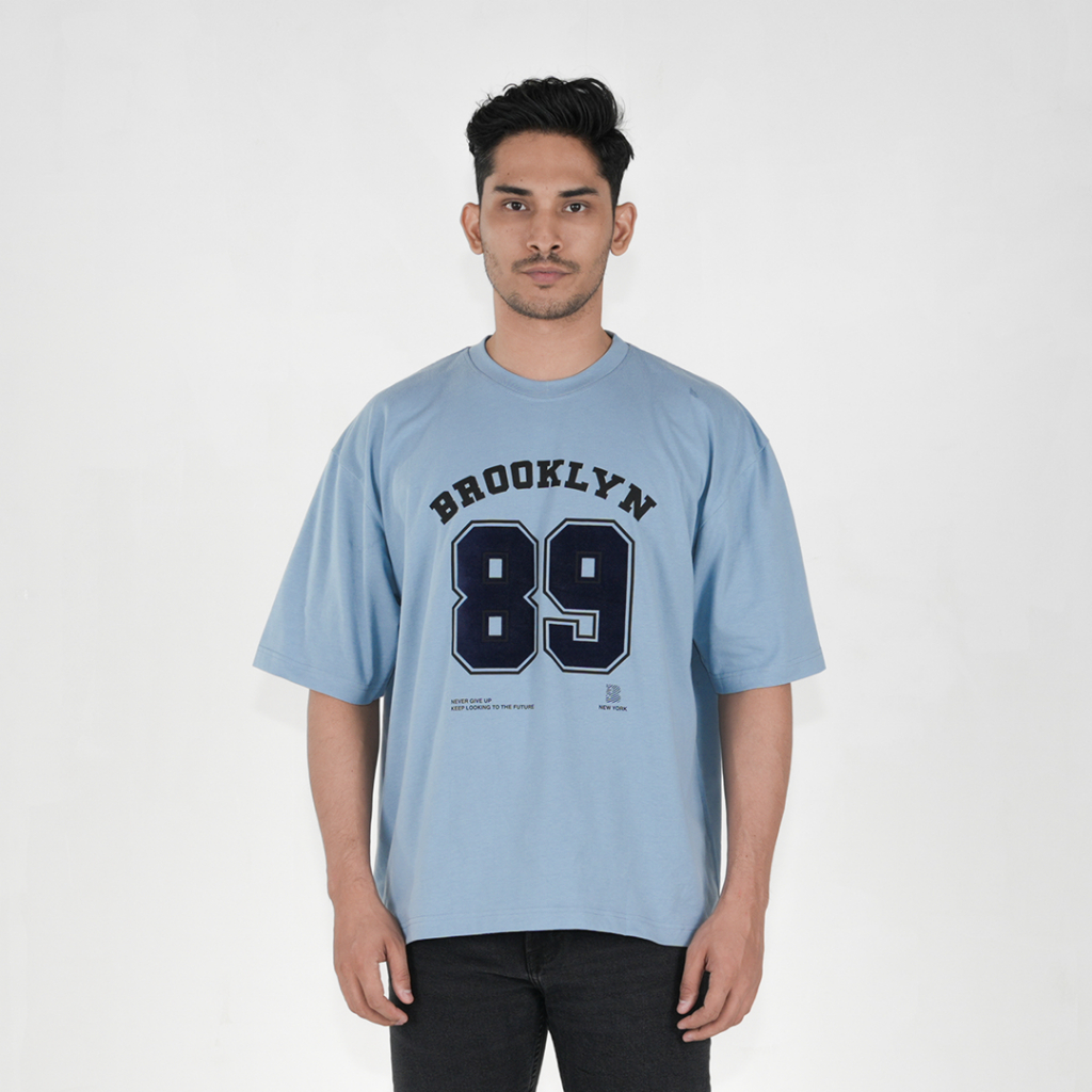Jual BENHILL T-Shirt Pria Oversized Fit Blue-Navy A714-A715 | Shopee ...