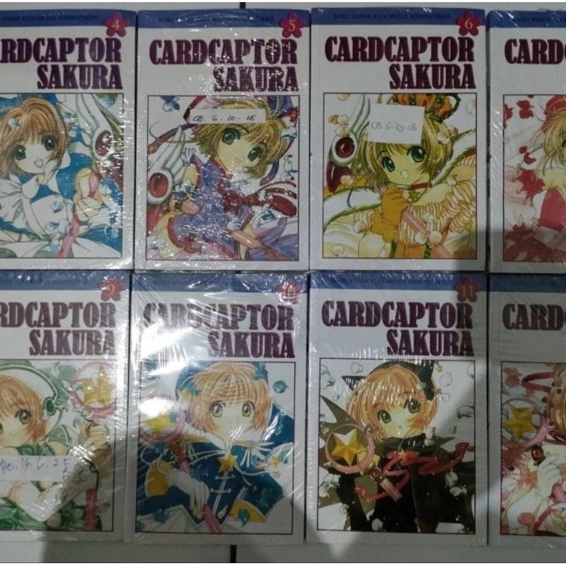 Jual KOMIK CARDCAPTOR SAKURA VOL SESUAI FOTO 8 BUKU | Shopee Indonesia