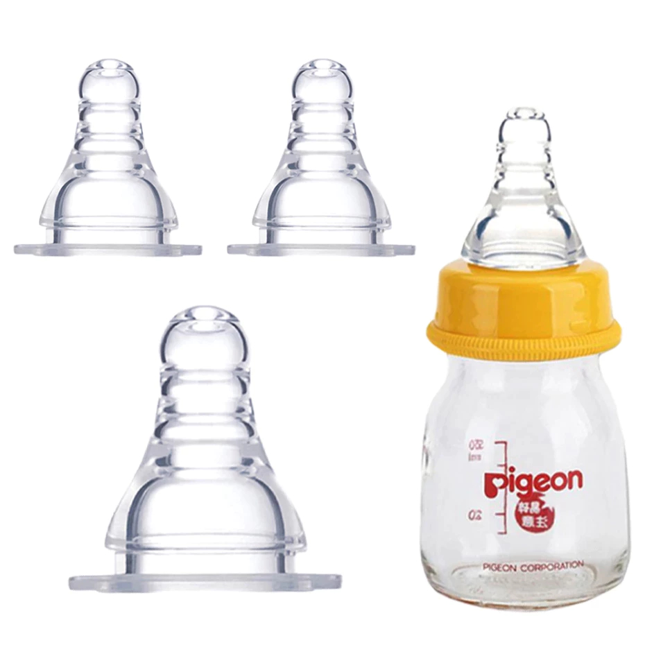Jual Pigeon Dot Botol Bayi 3.8cm standard pacifier Dot Nipple SLIM NECK ...