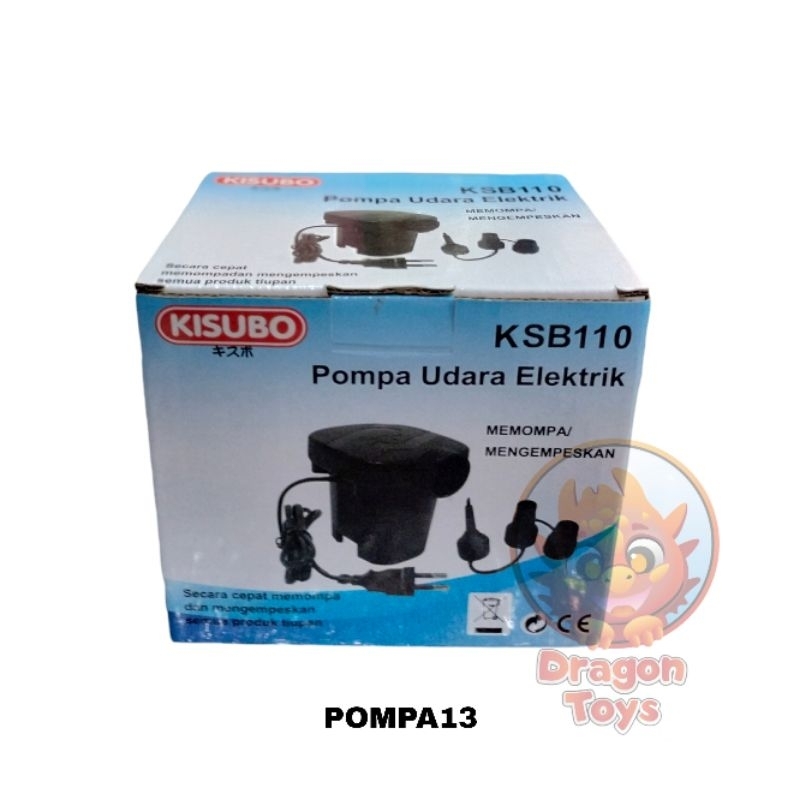 Jual POMPA LISTRIK ELEKTRIK KISUBO - POMPA KOLAM ANGIN - POMPA MATARAM | Shopee Indonesia