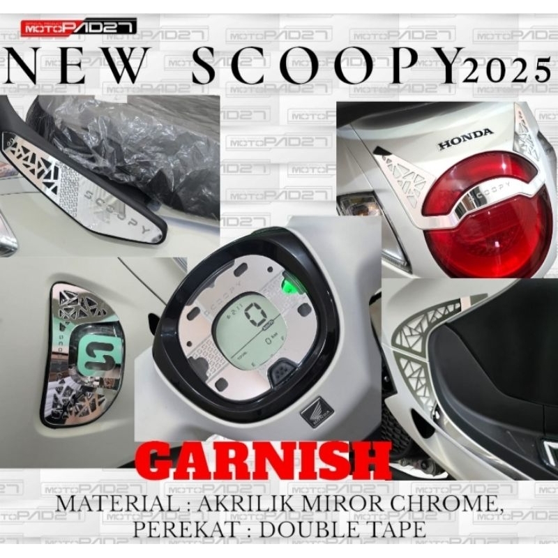 Jual Cover garnish honda new scoopy 2025 - garnish new scoopy | Shopee ...