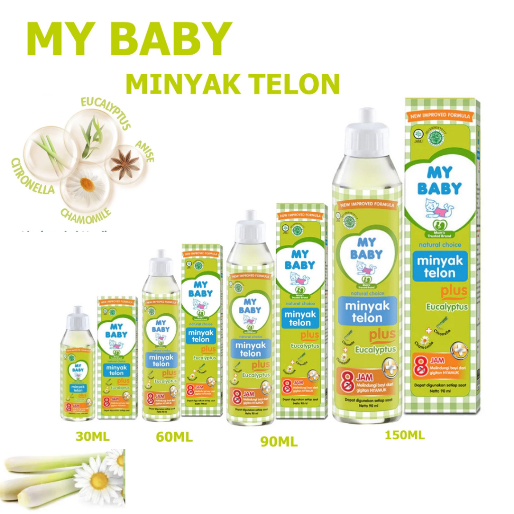 Jual PERA806 MY BABY MINYAK TELON PLUS EUCALYPTUS MINYAK TELON BABY ...