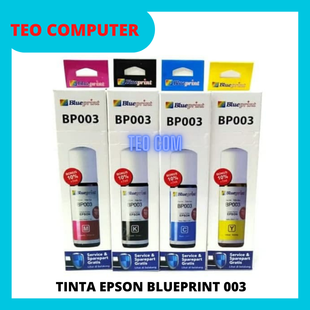 Jual TINTA EPSON 003 BLUEPRINT / TINTA BLUEPRINT EPSON 003 | Shopee ...