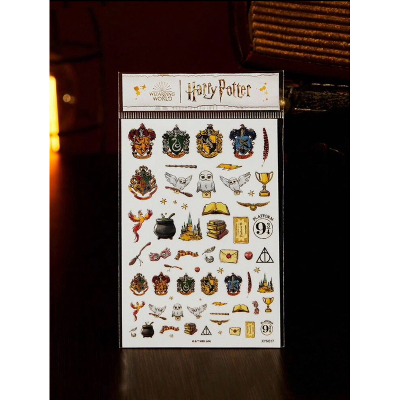 Jual Nail Sticker Hogwarts - SHEIN x Harry Potter | Shopee Indonesia