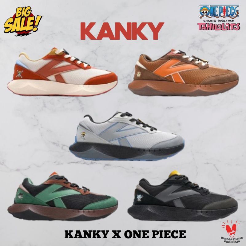 Jual KANKY X ONE PIECE TAHILALATS LIMITED EDITION | Shopee Indonesia