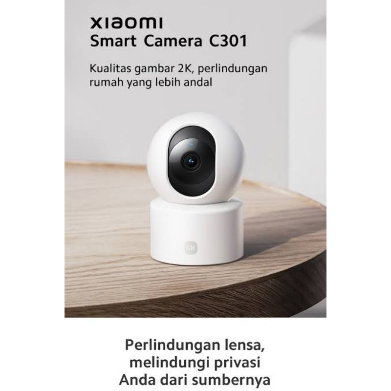 Jual Xiaomi C301 Smart Camera IP WiFi CCTV 2K 3MP Ultra-Clear HD Ai Rotasi 360 Kamera CCTV Home ...