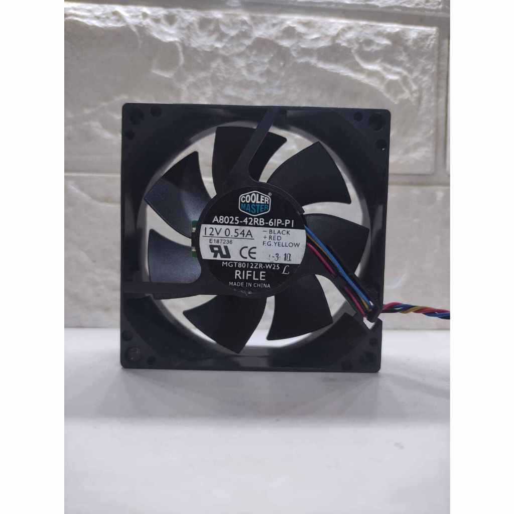 Jual Fan 8cm COOLER MASTER dc. 12V 4PIN HIGH SPEED EX FAN PROCESSOR ...