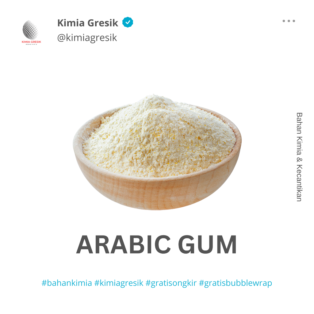 Jual Arabic Gum Gom Arab Food Grade 100 gr | Shopee Indonesia