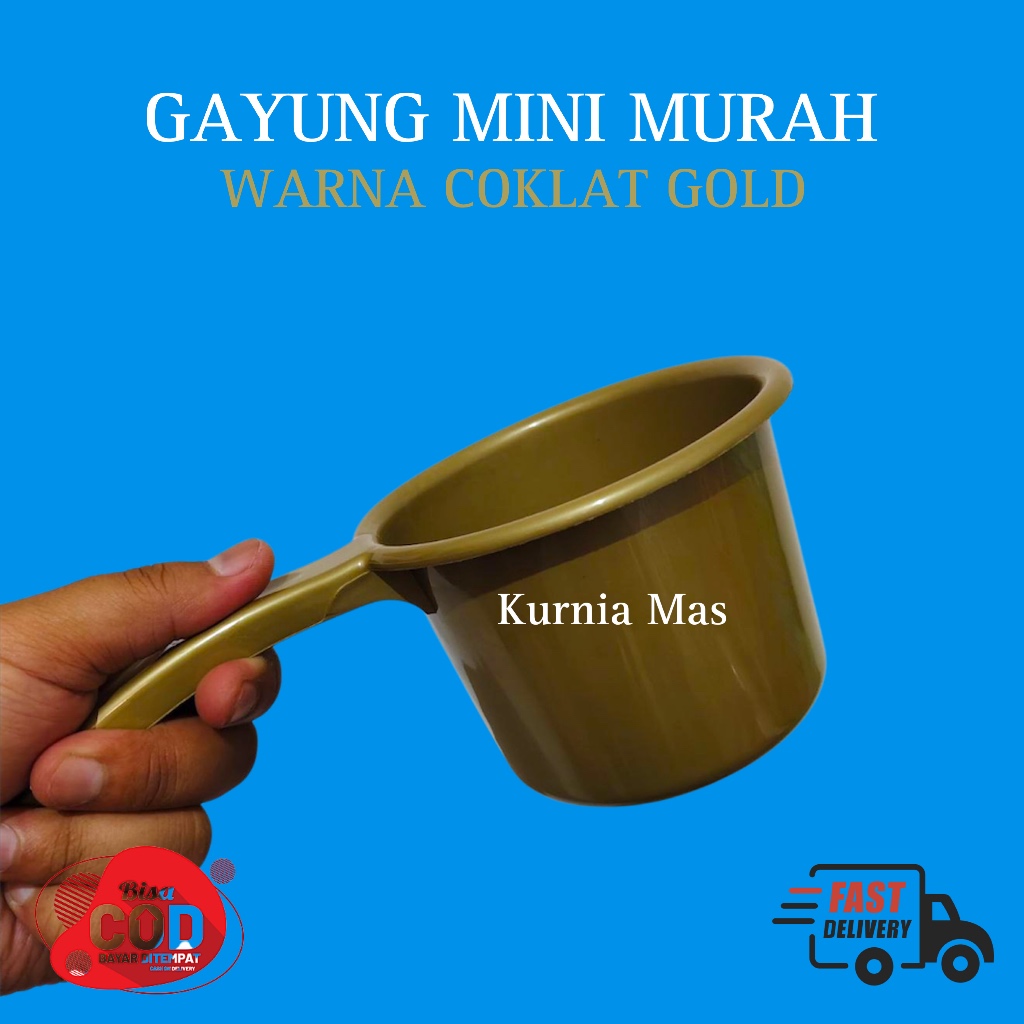 Jual Gayung Mandi MINI Murah Gayung Bayi Gold | Shopee Indonesia