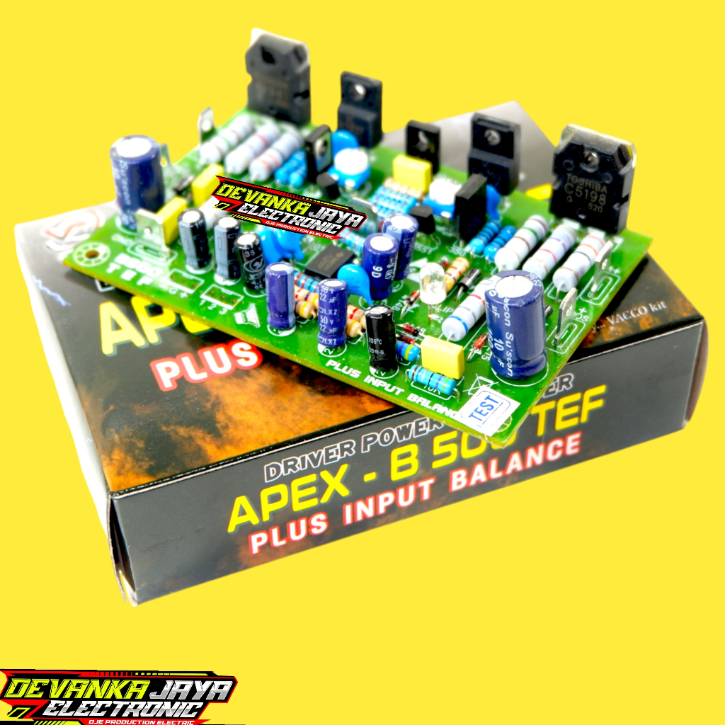 Jual KIT Driver Power Amplifier APEX B500 TEF Input Balance Vacco | Shopee Indonesia