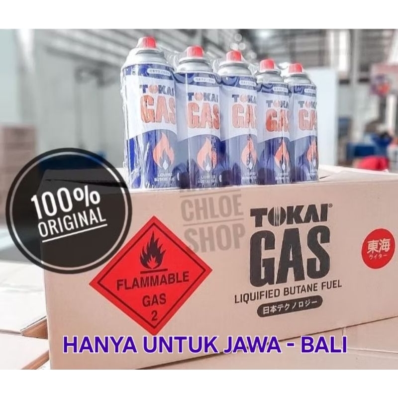 Jual Gas kaleng | Gas portable | Kompor Gas Portable 235gr Tokai ...