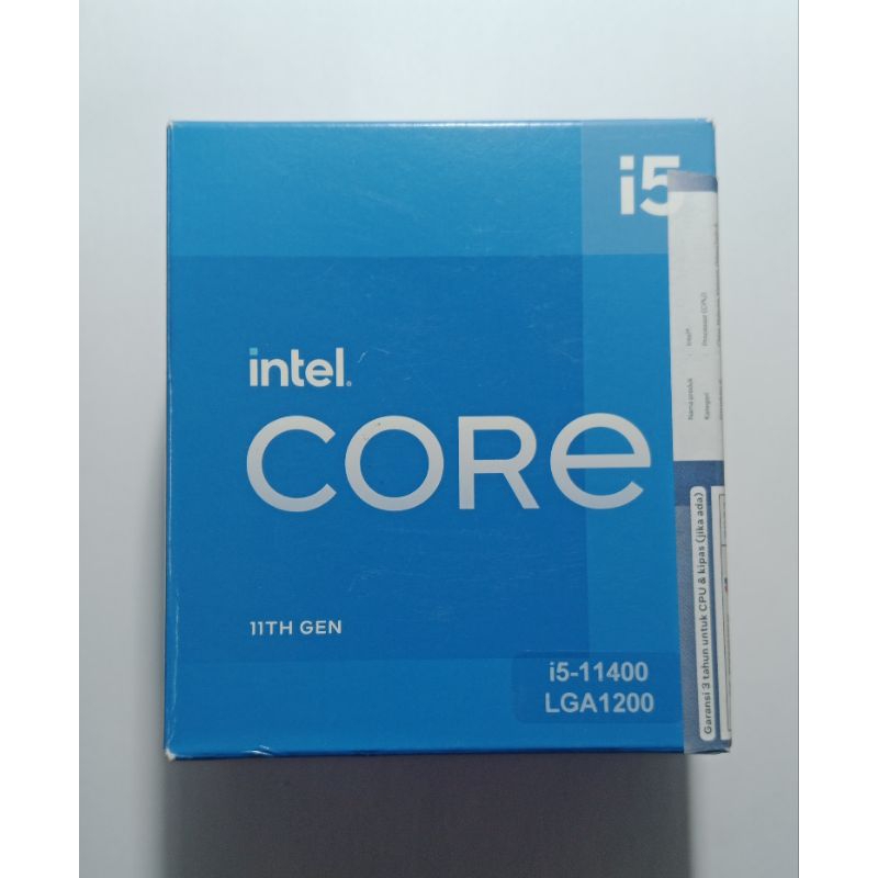 Jual Processor Intel Core I5 11400F Gen 11 LGA 1200 Like New | Shopee ...