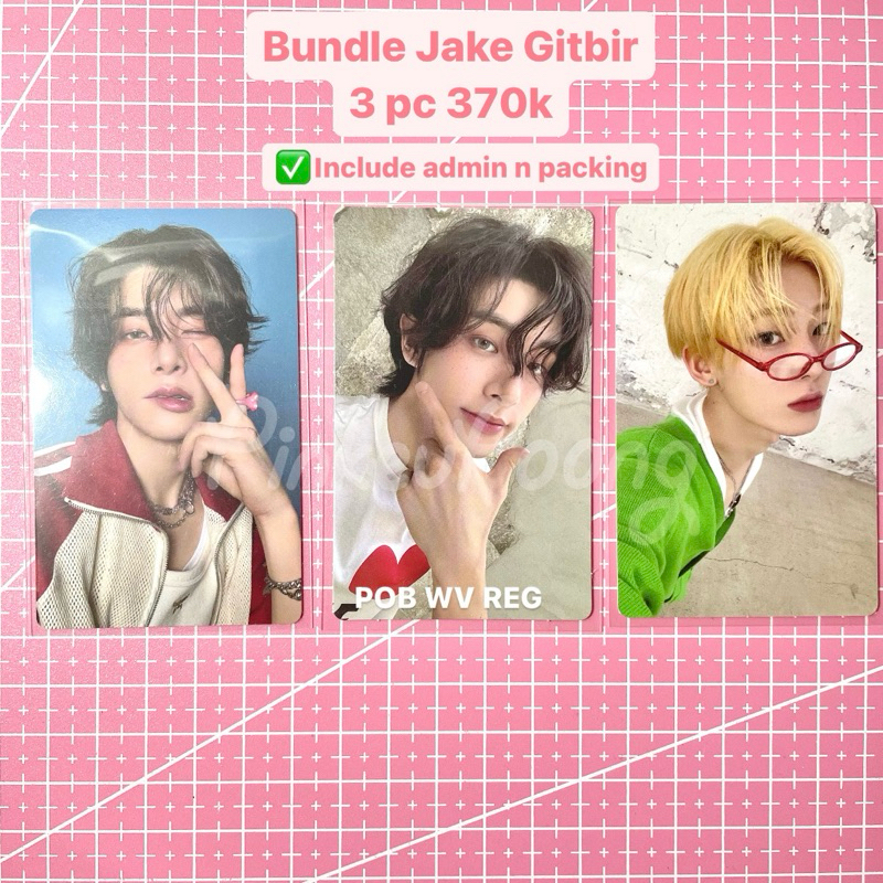 Jual [READY OFFICIAL] Photocard PC JAKE GITBIR JAY JERUK INCEPTIO ...
