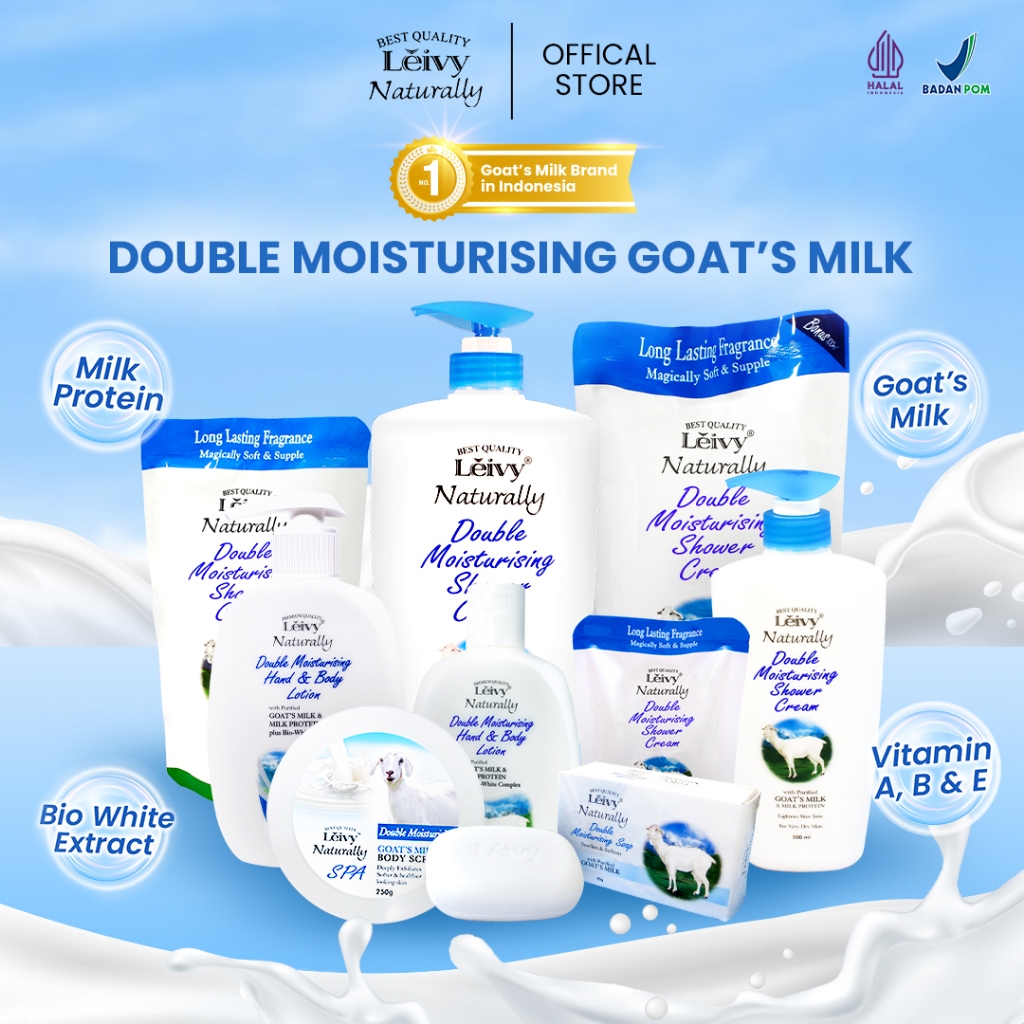 Jual Leivy Goat's Milk Series - All product | Shopee Indonesia