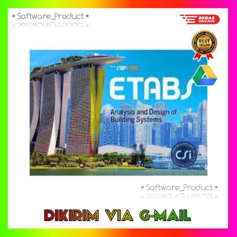 Jual CSI ETABS 20.3.0 Build 2929 - Soft WIN | Shopee Indonesia