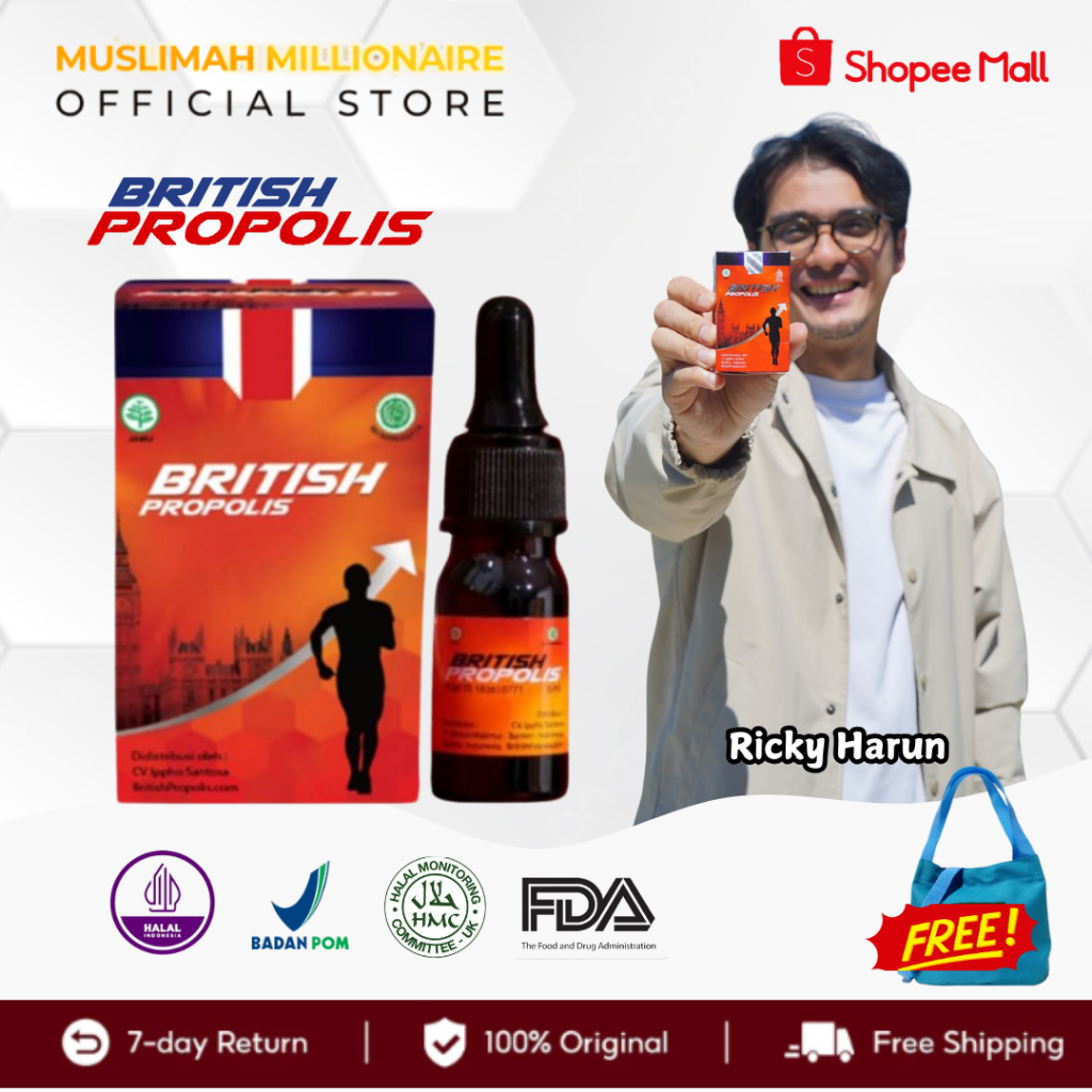 Jual British Propolis Original 100% Suplemen Kesehatan Mengatasi ...