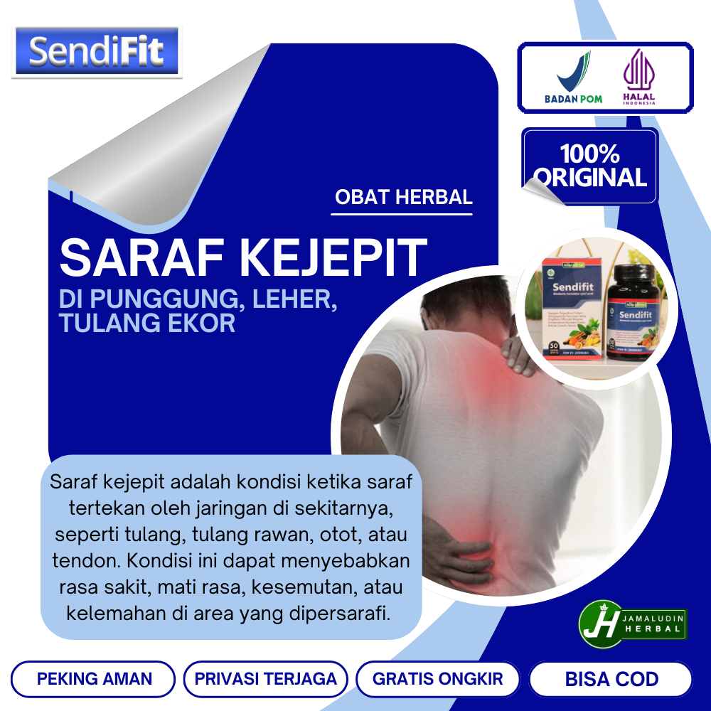 Jual Obat Herbal Penyakit Syaraf Kejepit, Sakit Saraf Terjepit, Nyeri ...