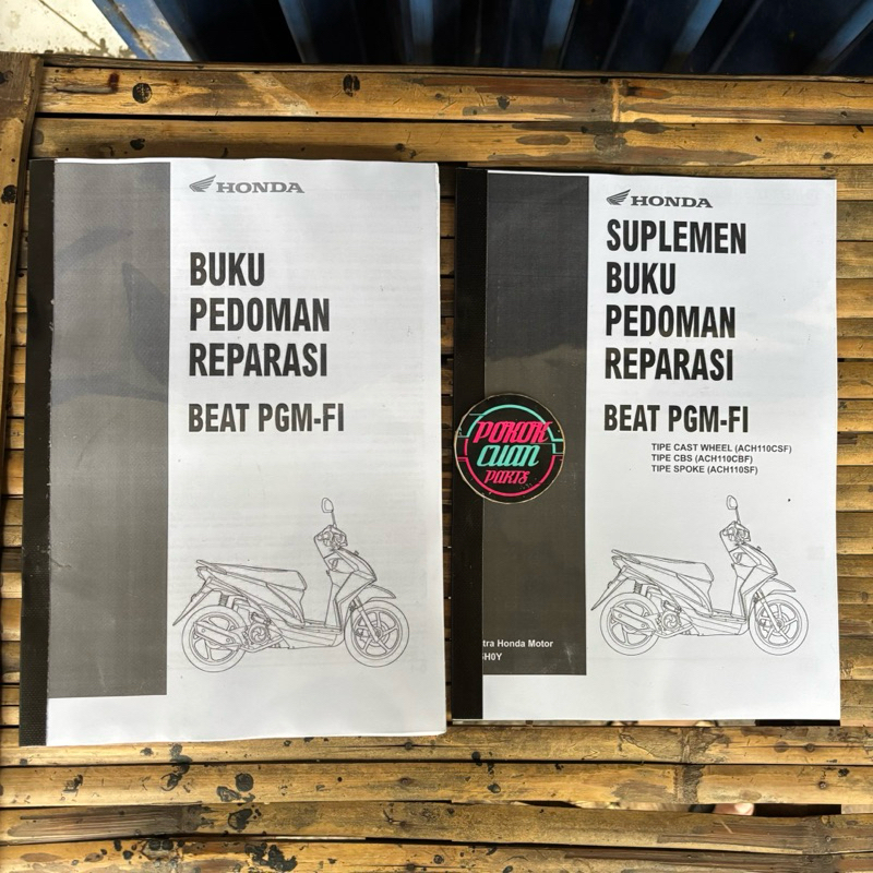 Jual Buku manual service Honda BEAT FI | Shopee Indonesia