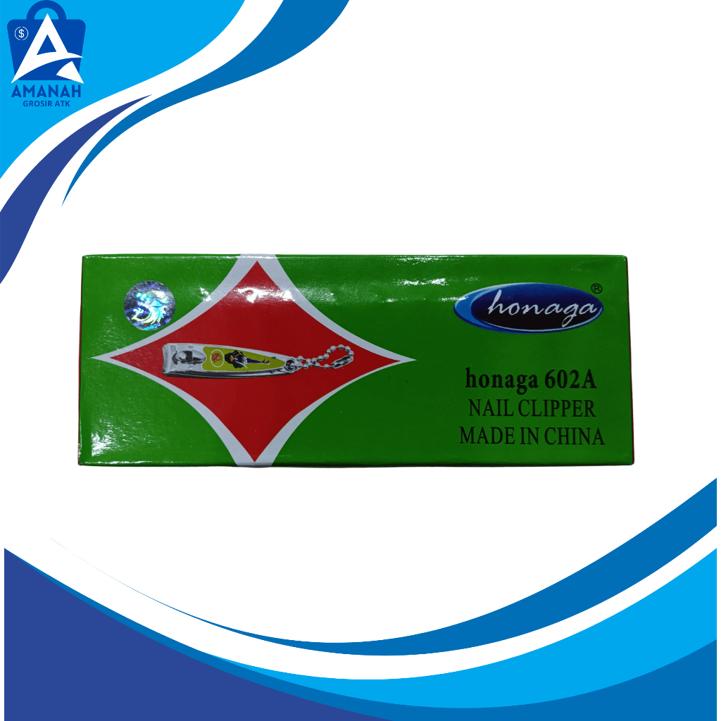 Jual Gunting Kuku / Potong Kuku / Nail Clipper Honaga 602A 1Box 12Pcs ...
