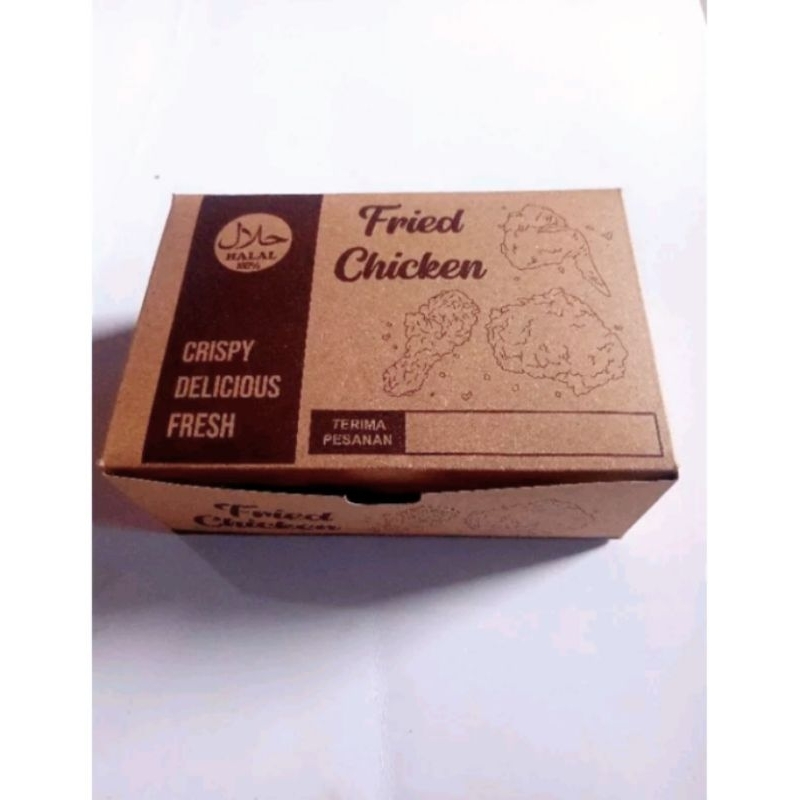 Jual dus kfc 50 pcs lapisan food grade | Shopee Indonesia