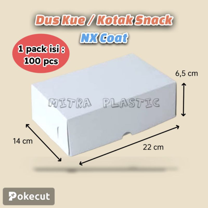 Jual NX Coat / Kotak Snack / Dus kue / Kotak Makanan | Shopee Indonesia