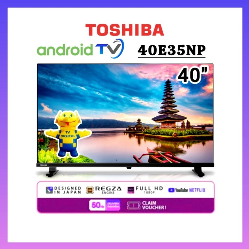 Jual TOSHIBA Android TV 40" Garansi Resmi | Shopee Indonesia